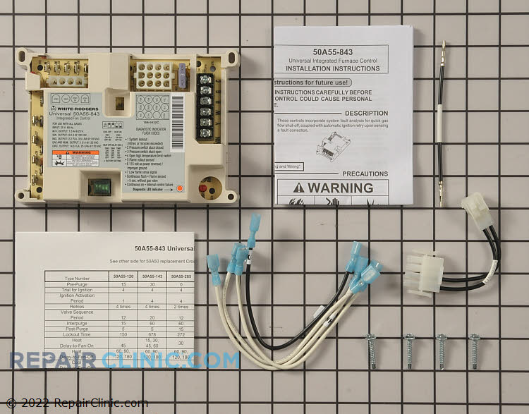 Furnace Control Board 50A55-843S1 | White Rodgers Control Board ...