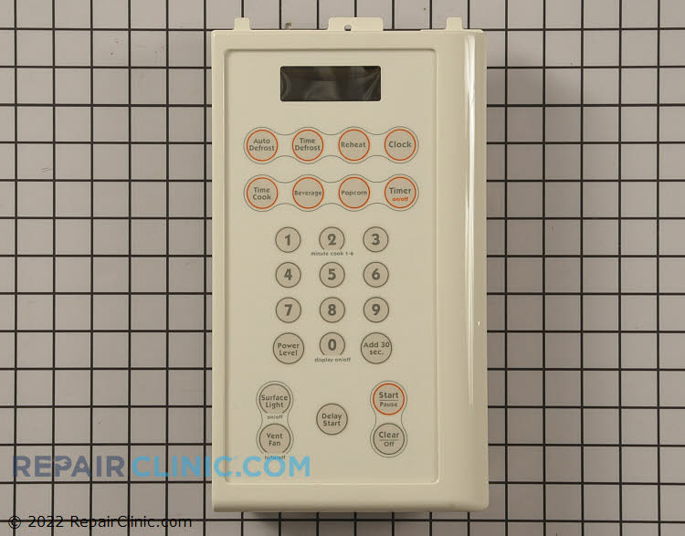 Microwave Control Panel - WB07X11083 | Fast Shipping - RepairClinic.com