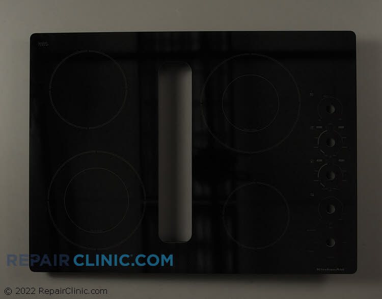 Range/Stove/Oven Glass Main Top - W10296247 | Fast Shipping - Repair Clinic