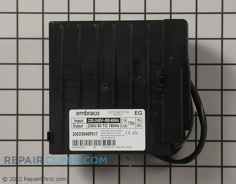 Refrigerator Inverter Board - WR55X20106 | Fast Shipping - Repair Clinic