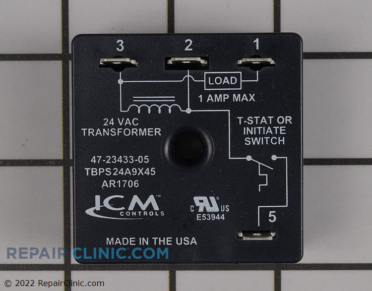 Air Conditioner Relay 47-23433-05 | Rheem Relay - Repair Clinic