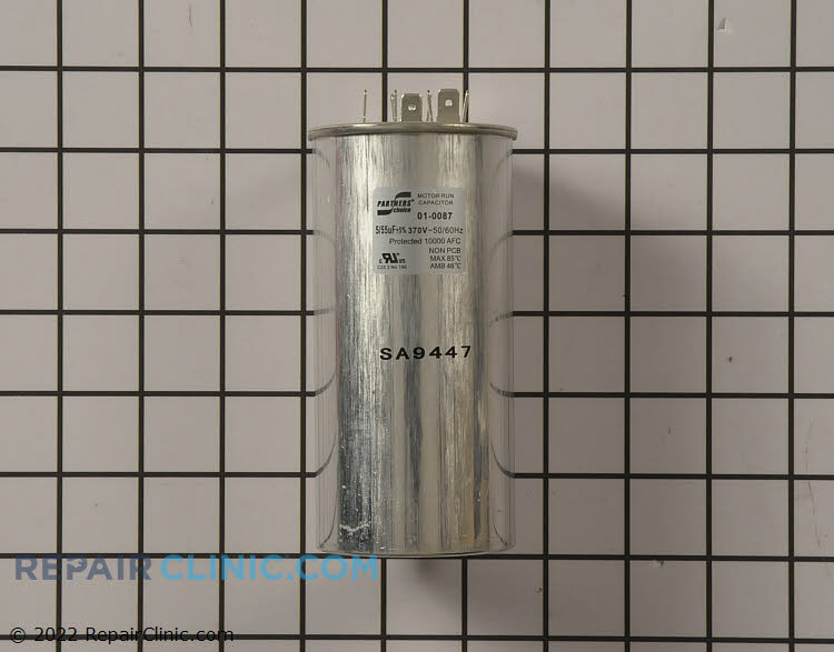 Heat Pump Capacitor 01-0087 | Nordyne Capacitor - Repair Clinic