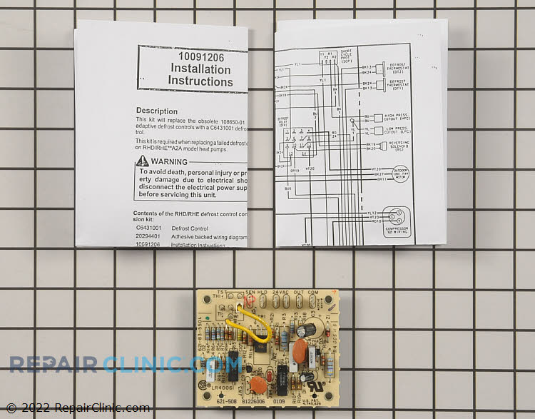 Defrost Control Board - 20293901 | Fast Shipping - Repair Clinic