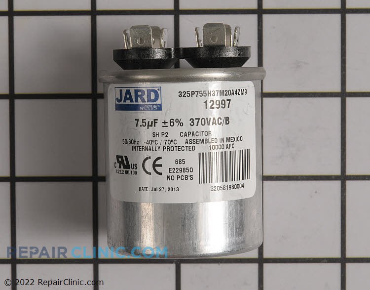 Run Capacitor - 12997 | Fast Shipping - Repair Clinic