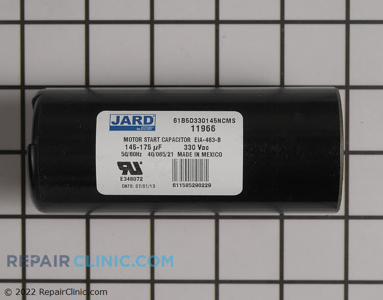 Start Capacitor - 11966 | Fast Shipping - Repair Clinic
