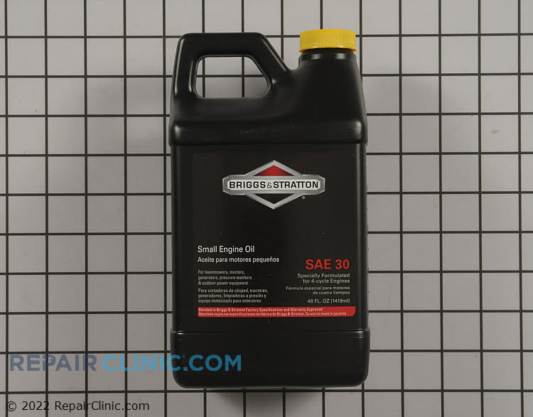 Lawn Mower Engine Oil 100028 | Briggs & Stratton Engine Oil - Repair Clinic