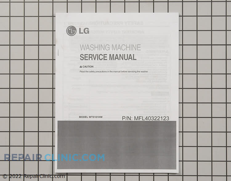 Washing Machine Tech Sheet - MFL40322123 | Fast Shipping - Repair Clinic