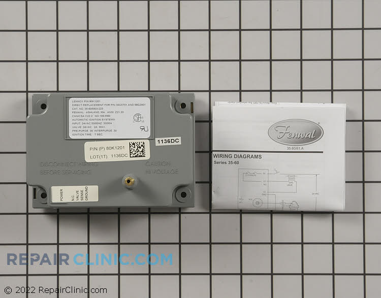 Packaged Unit/RTU Control Module 80K12 | Lennox Control Module - Repair ...