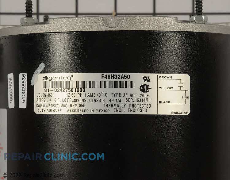 Condenser Fan Motor - S1-02440892000 | Fast Shipping - Repair Clinic