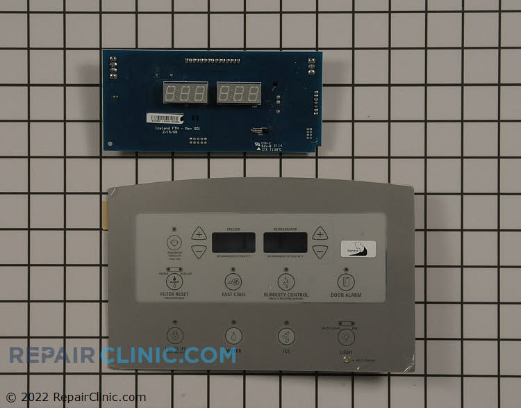 Refrigerator Dispenser Control Board W10740218 | Whirlpool Dispenser ...