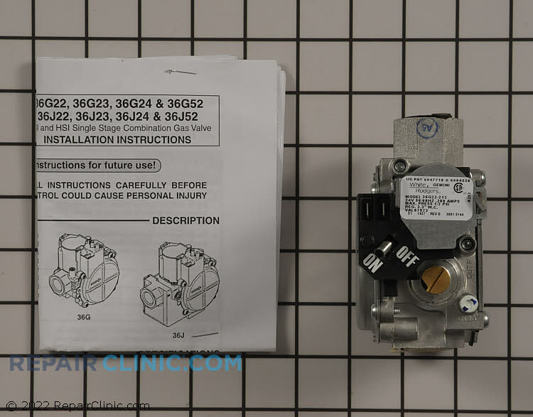 Gas Valve Assembly - VAL07973 | Fast Shipping - Repair Clinic