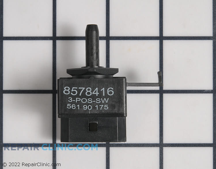 Washing Machine Rotary Switch - WP8578416 | Fast Shipping - Repair Clinic