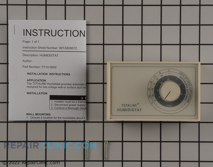 Humidistat - P110-0002 | Fast Shipping - Repair Clinic