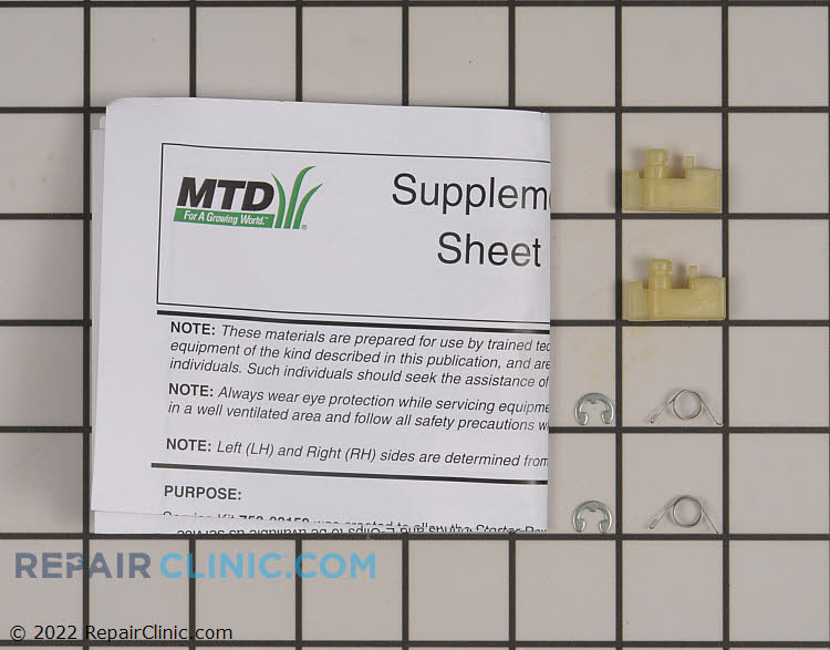 String Trimmer Ratchet Pawl - 753-08159 | Fast Shipping - Repair Clinic