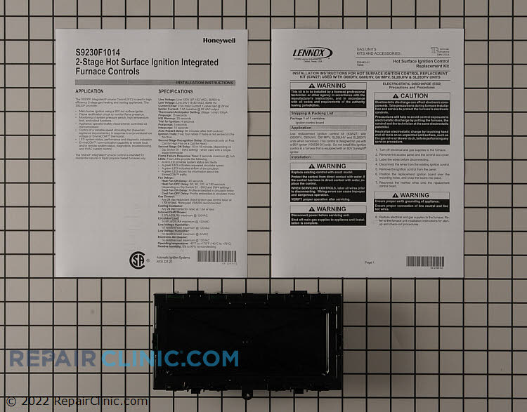Furnace Ignition Module - 63W27 | Fast Shipping - Repair Clinic