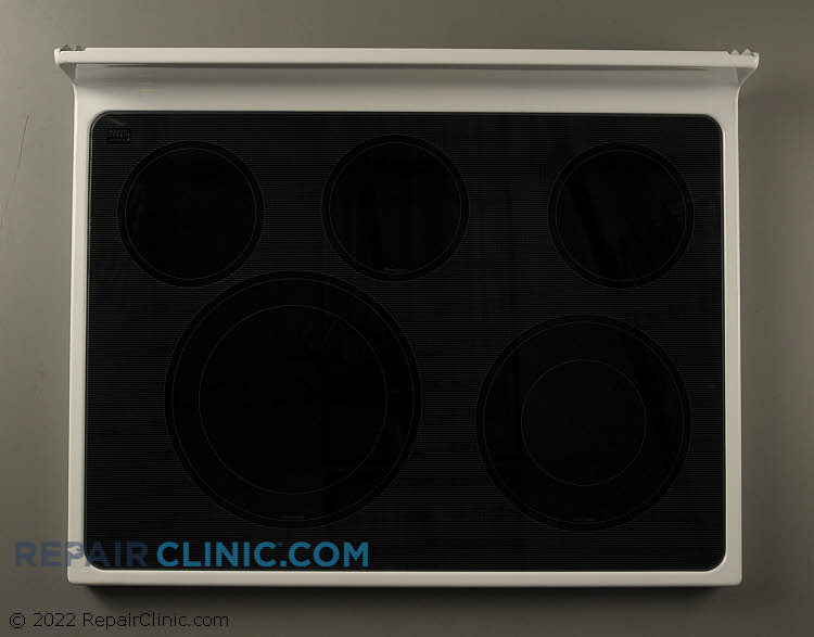 Range/Stove/Oven Glass Main Top - W10472036 | Fast Shipping - Repair Clinic