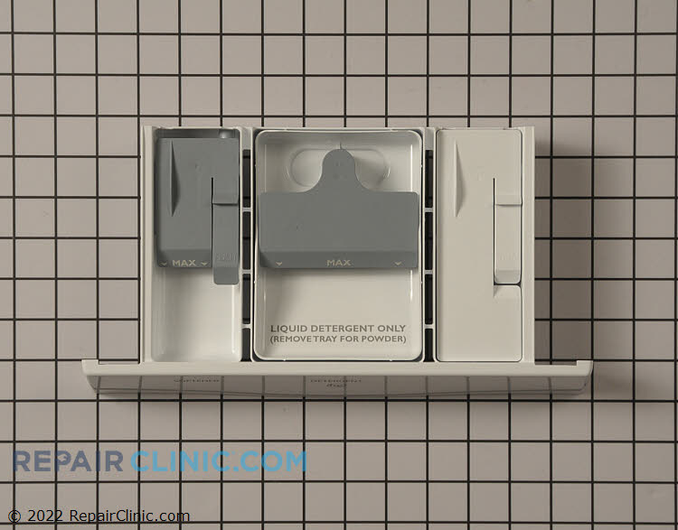 Washing Machine Dispenser Drawer W10861667 | Whirlpool Dispenser Drawer ...