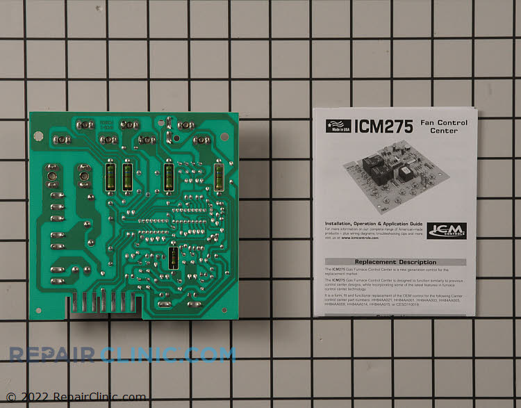 Control Board - ICM275C | Fast Shipping - Repair Clinic