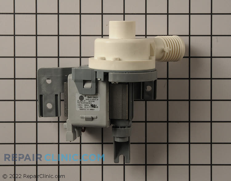 Washing Machine Water Pump WPW10581874 Part | WPW10581874 - Repair Clinic