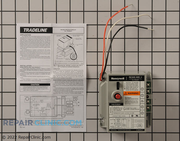 Furnace Control Module - R8184G4009 | Fast Shipping - Repair Clinic