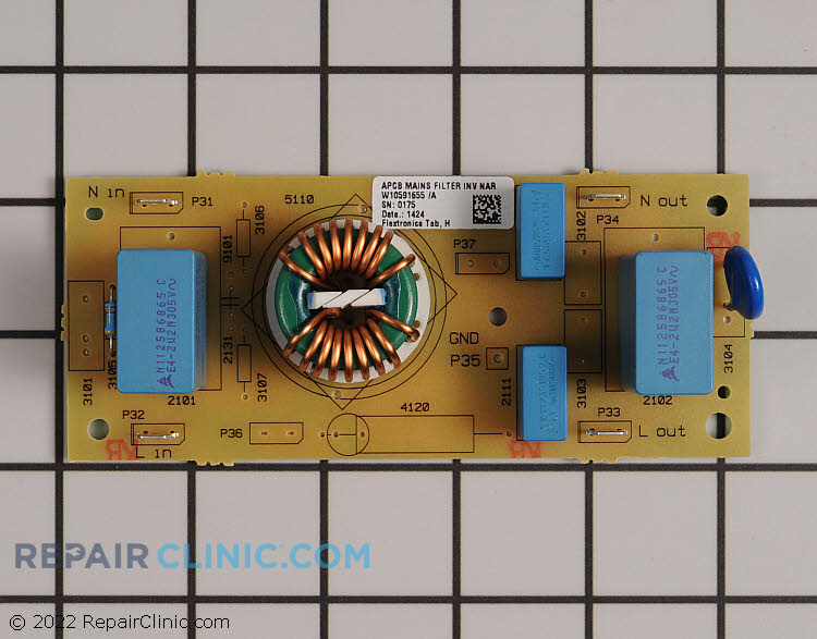 Noise Filter - WPW10120220 | Fast Shipping - Repair Clinic