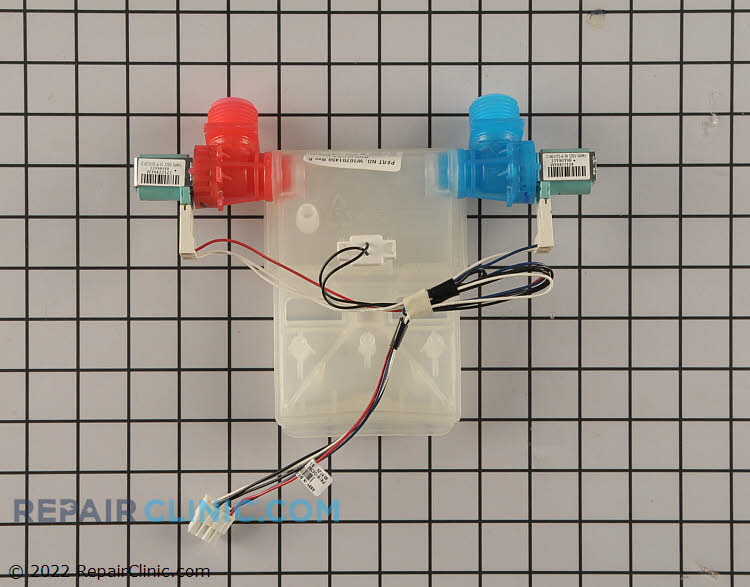 Washing Machine Water Inlet Valve W11210459 | Whirlpool Water Inlet ...
