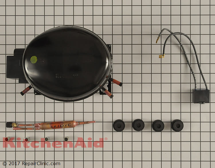 Compressor W10309989 | KitchenAid Replacement Parts