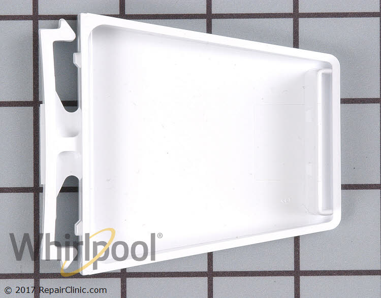 Shelf Retainer Bar Support 4318297 | Whirlpool Replacement Parts