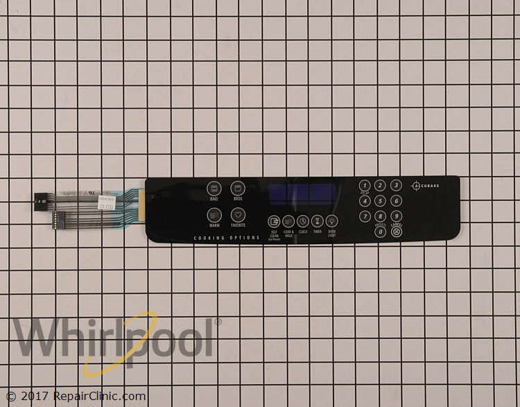 Touchpad WPW10207928 | Whirlpool Replacement Parts
