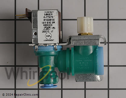 Whirlpool Water Inlet Valve WPW10238100 | Whirlpool Replacement Parts