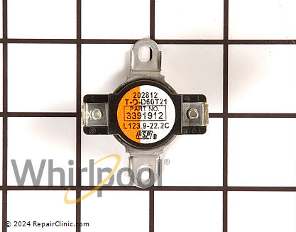 Whirlpool High Limit Thermostat WP3391912 | Whirlpool Replacement Parts