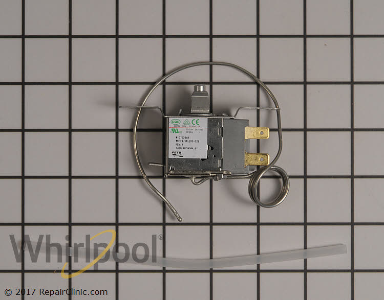 Temperature Control Thermostat W10752646 | Whirlpool Replacement Parts