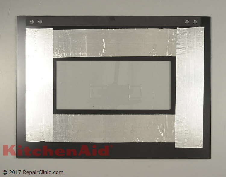 Outer Door Glass W10401225 | KitchenAid Replacement Parts