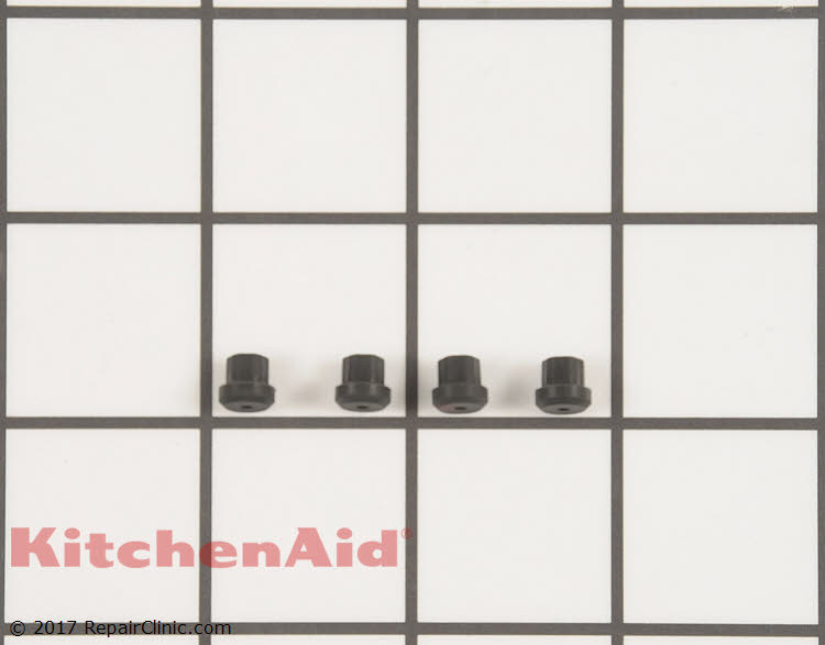 Burner Grate Foot W10185266 | KitchenAid Replacement Parts