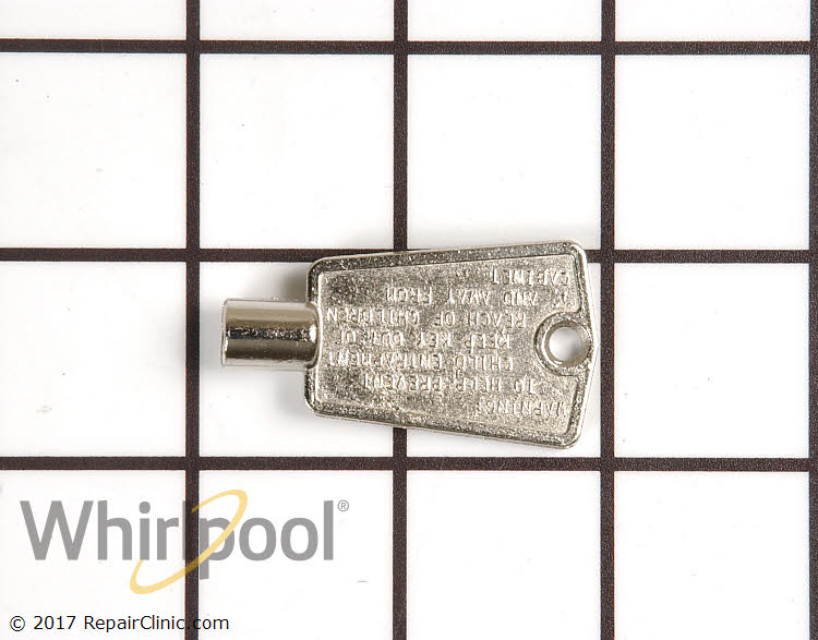 Door Key WP4356840 | Whirlpool Replacement Parts