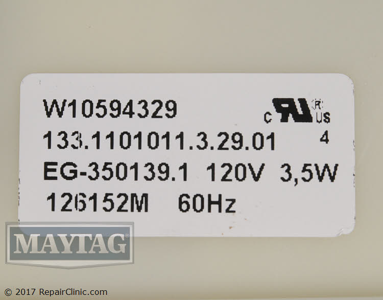 Damper Control Assembly WPW10594329 | Maytag Replacement Parts