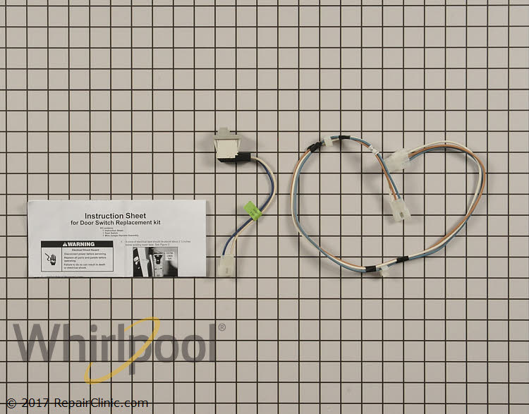 Door Switch W10702726 | Whirlpool Replacement Parts