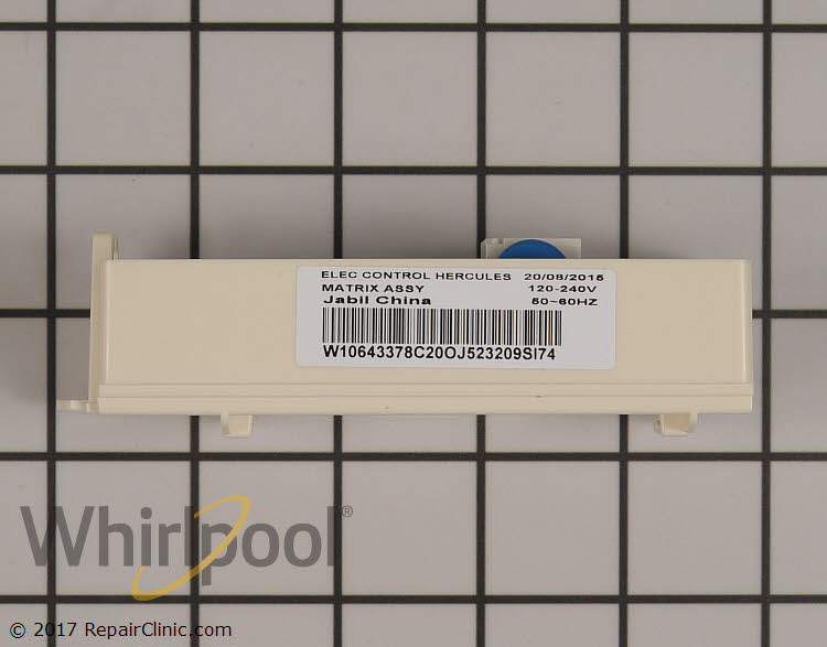 Main Control Board WPW10643378 | Whirlpool Replacement Parts