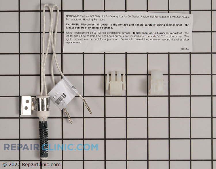 Furnace Igniter 902661A | Nordyne Igniter - Repair Clinic