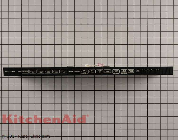Control Panel WPW10481151 | KitchenAid Replacement Parts
