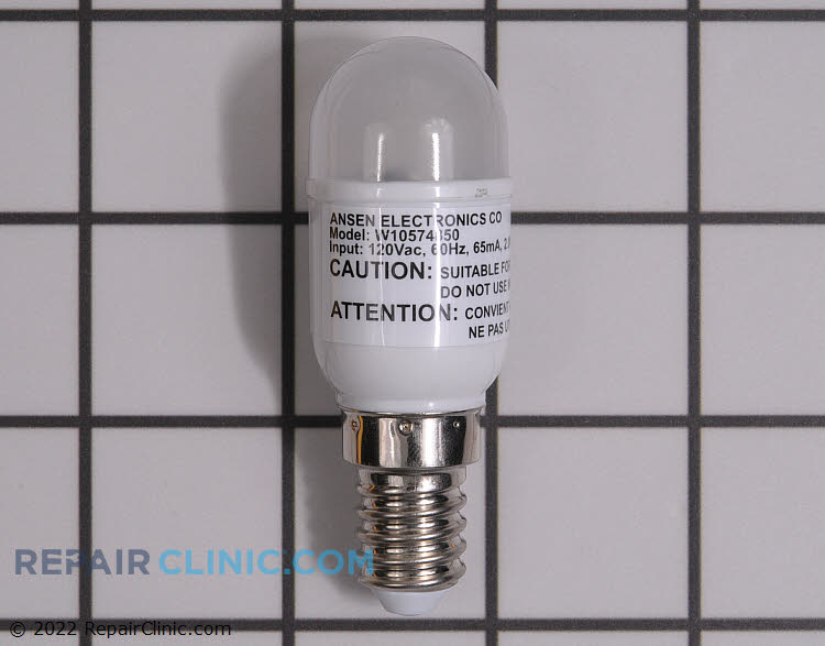 LED Light - WPW10574850 | Fast Shipping - Repair Clinic