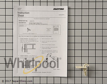 Shelf Support WP12603701 | Whirlpool Replacement Parts