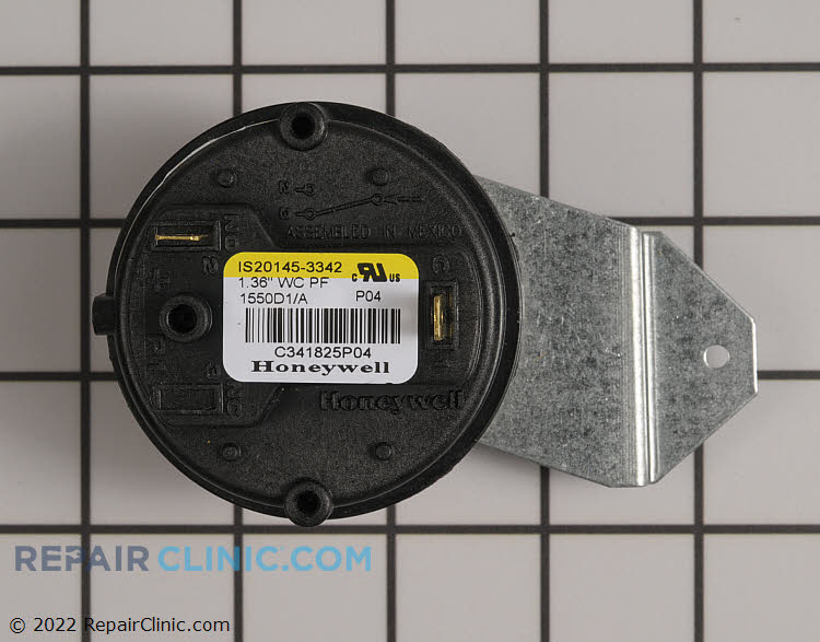 Furnace Pressure Switch SWT02515 | Trane Pressure Switch - Repair Clinic