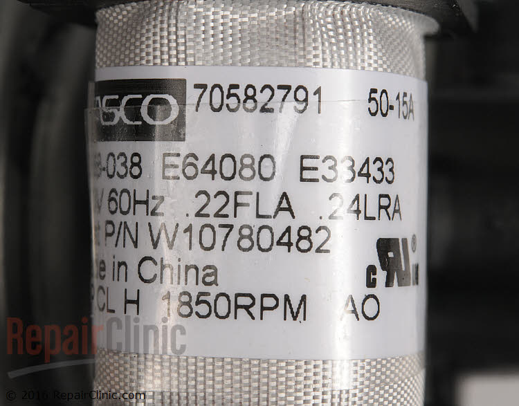 Cooling Fan W11107275 | RepairClinic.com