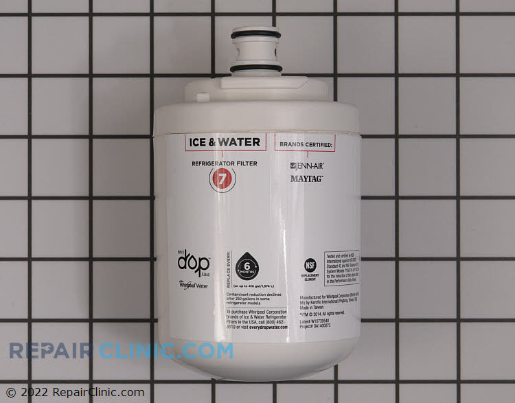 Refrigerator Water Filter - EDR7D1 | Fast Shipping - Repair Clinic