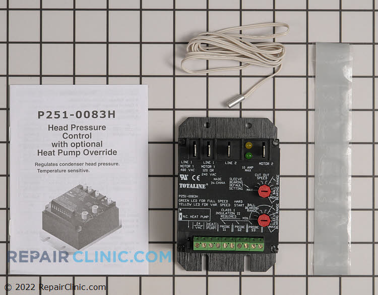 Control Board - P251-0083H | Fast Shipping - Repair Clinic