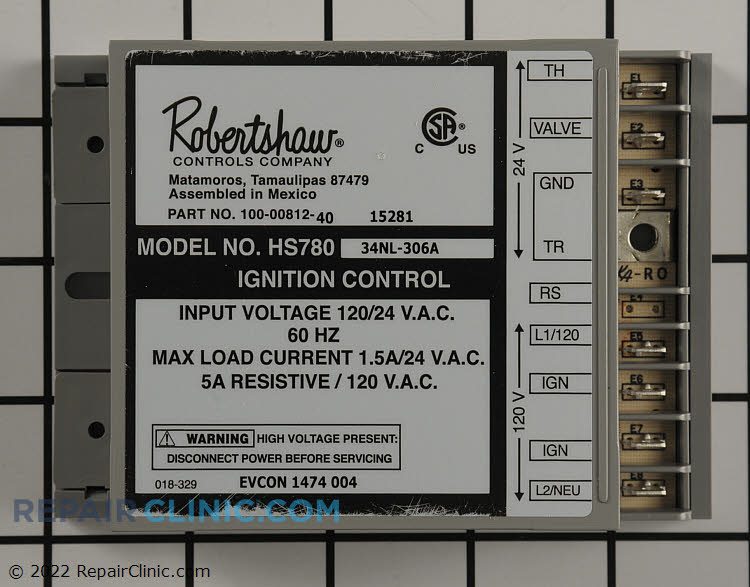 Furnace Control Module - S1-1474-0041 | Fast Shipping - Repair Clinic