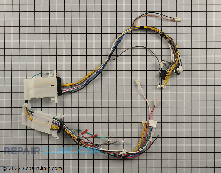 Dishwasher Wire Harness WPW10413098 | Whirlpool Wire Harness - Repair ...