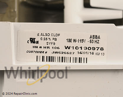 Ice Maker Assembly D7824706Q | Whirlpool Replacement Parts