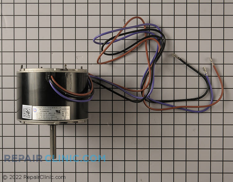 Goodman Central Air Condensing Unit Fan Motor Replacement 0131M00 ...